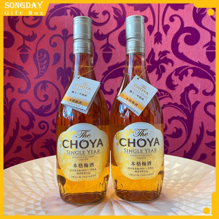 Rượu mơ vàng Nhật Choya Single Year 720ml